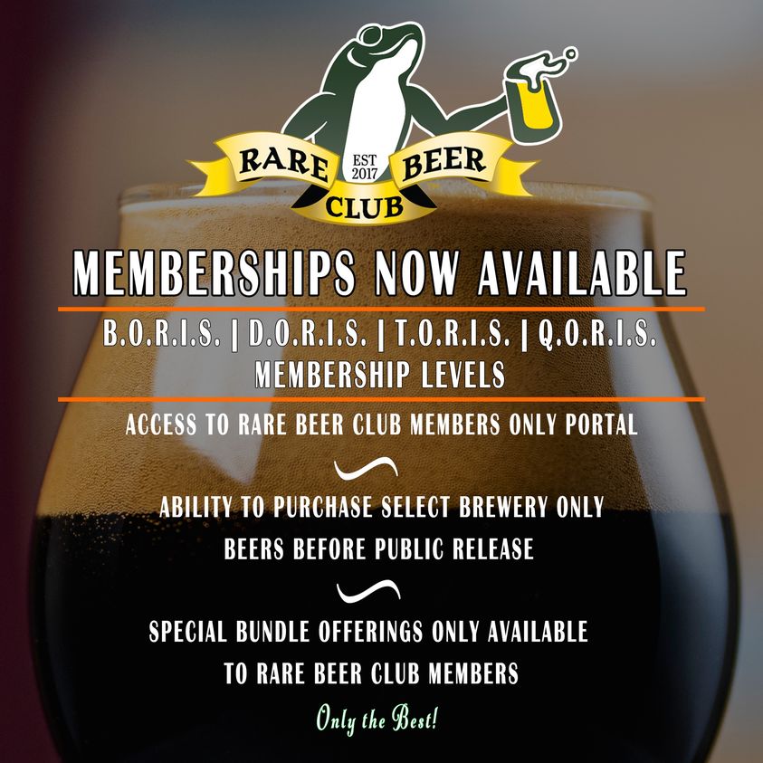 Rare Beer Club | Hoppin Frog Online Shop